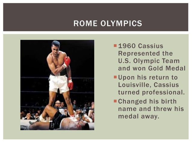 MUHAMMAD ALI BIOGRAPHY PPT | PPT