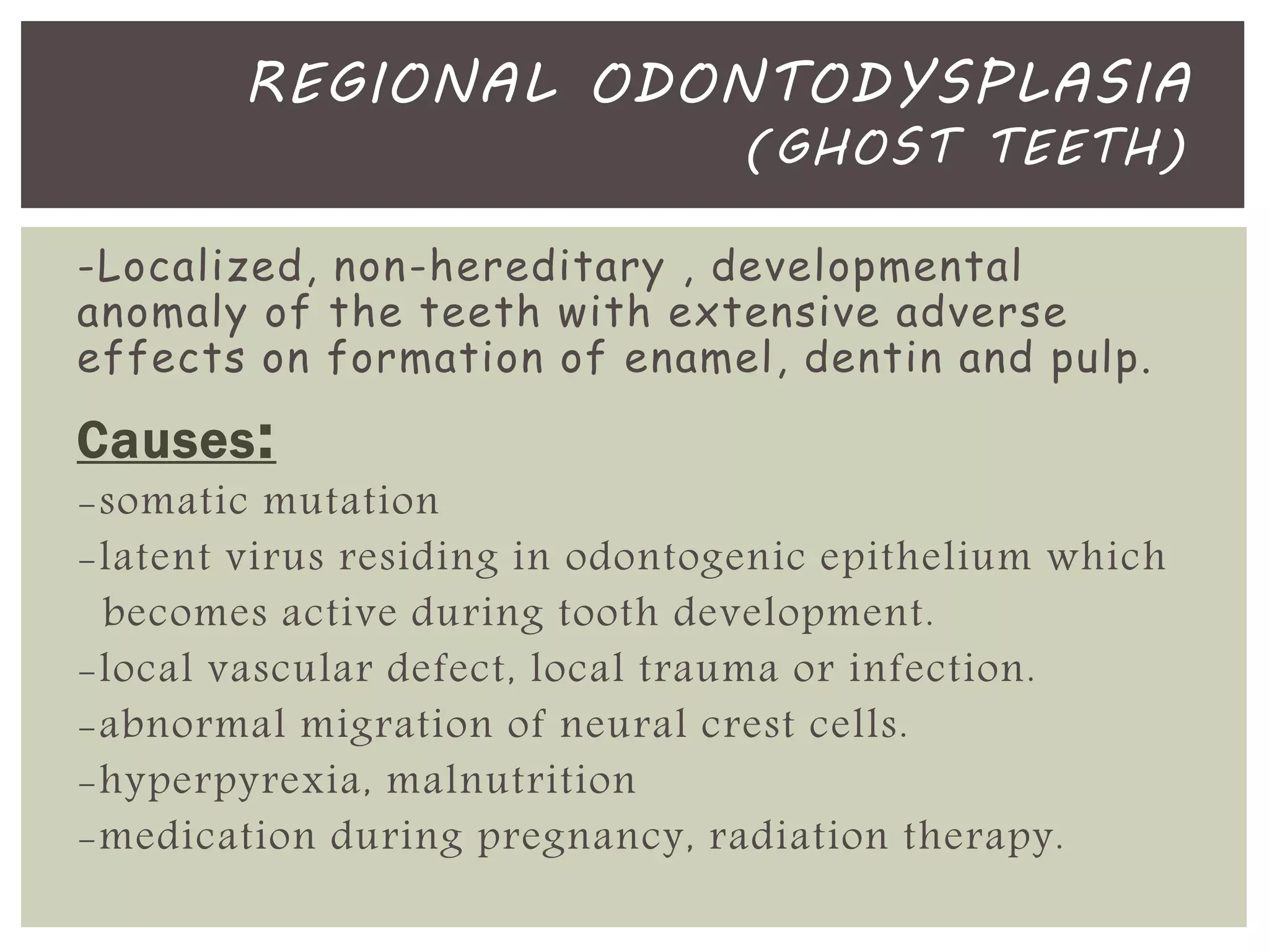structural anomalies of teeth | PPTX