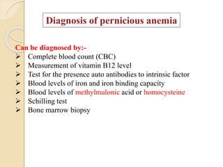 Pernicious anemi | PPTX