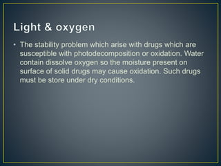 Drug stability studies | PPTX