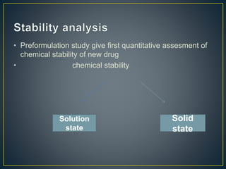 Drug stability studies | PPTX