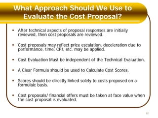 RFP Evaluation Training | PDF