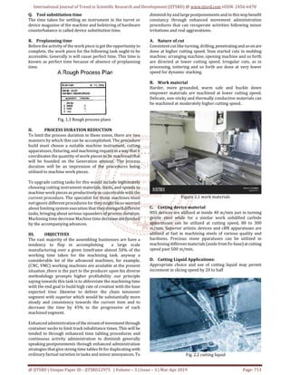 Experimental Study of Setup Time Reduction in CNC Machine Shop | PDF ...