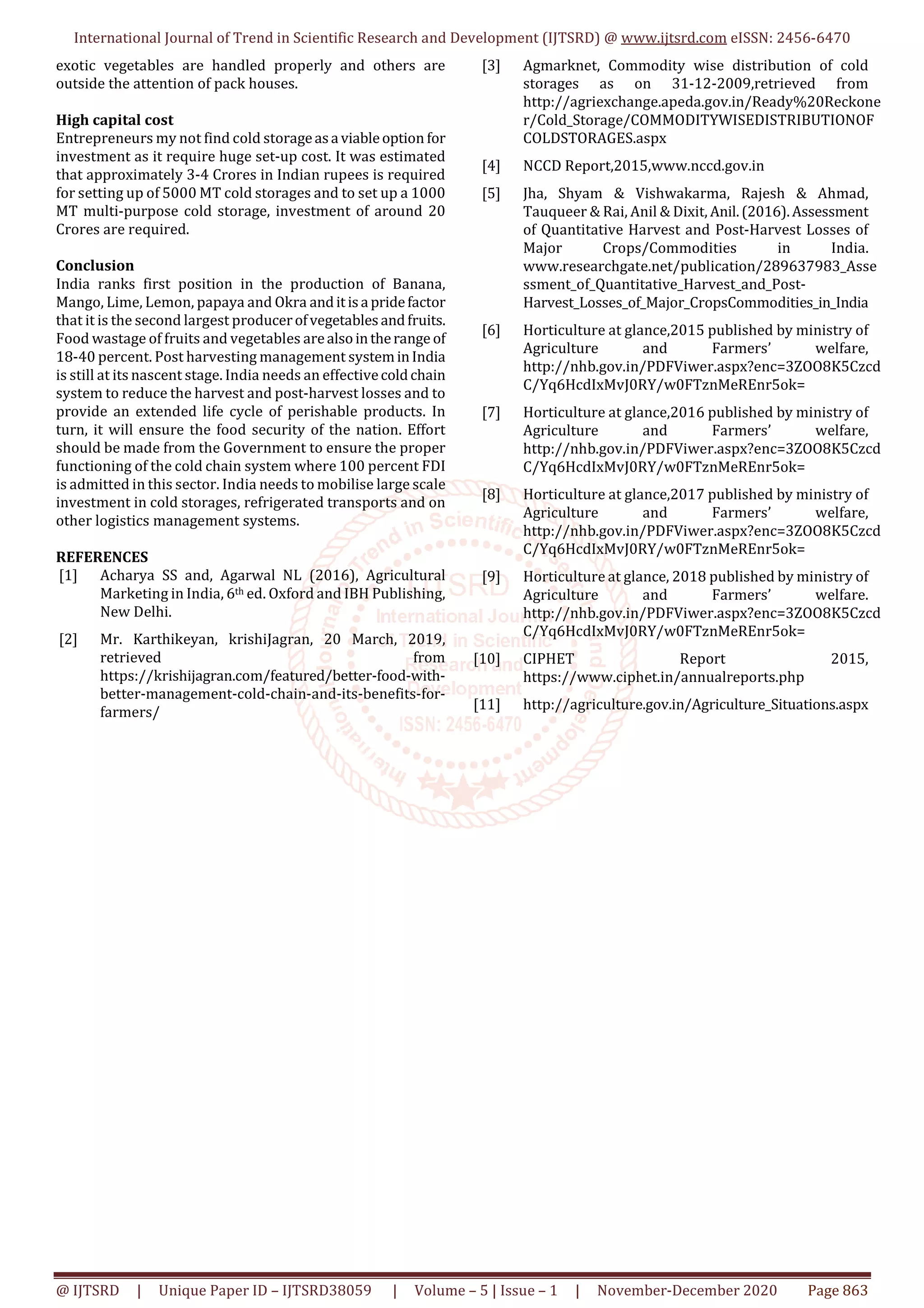 Food Cold Chain Management System – From a Structured Theoretical ...