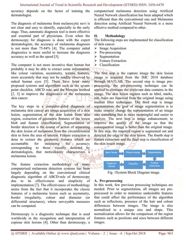 Skin Cancer Detection using Digital Image Processing and Implementation ...