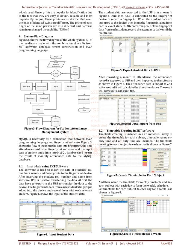 Student Attendance Management System with Fingerprint Software | PDF