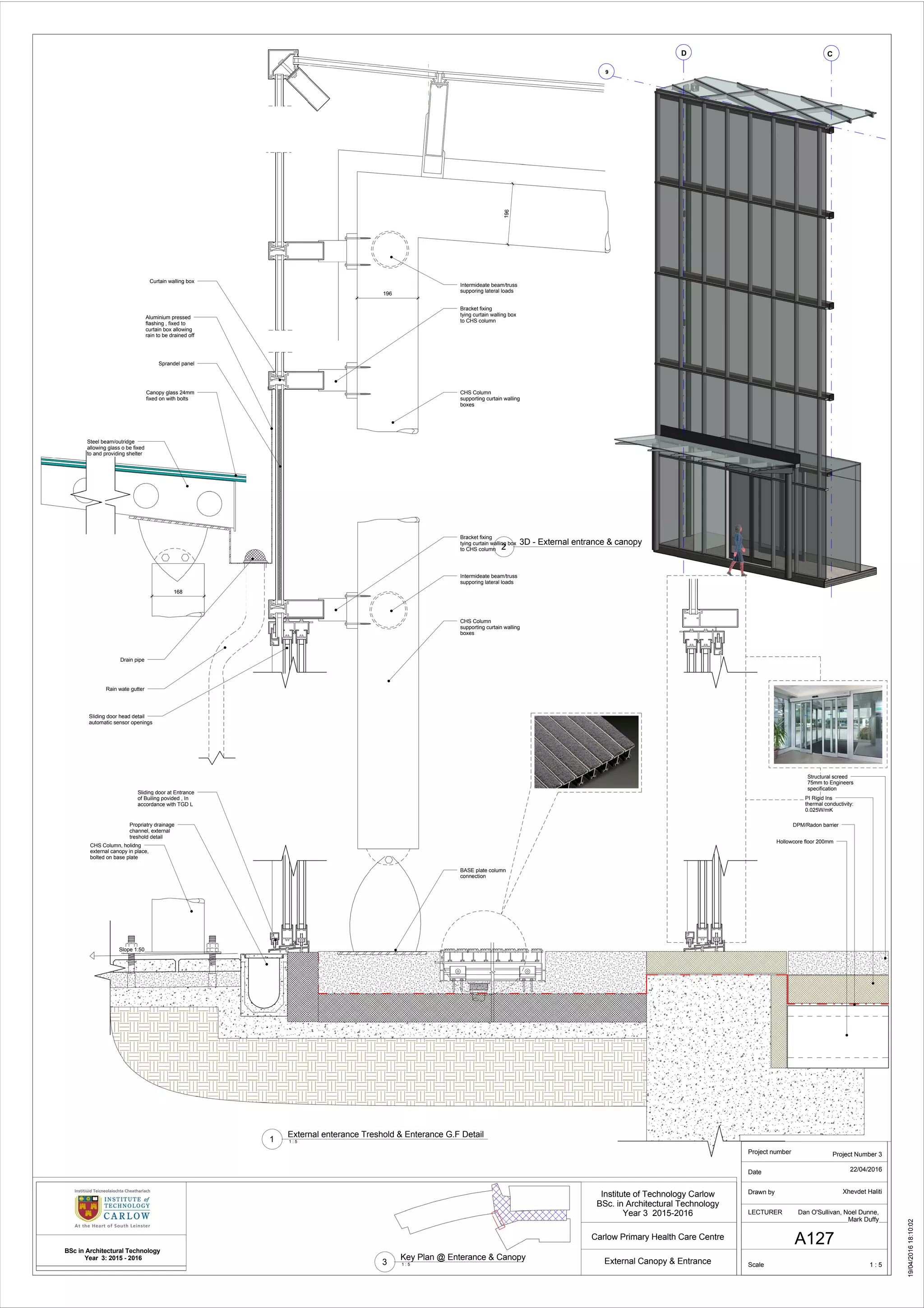 Extenal Canopy & Entrance | PDF