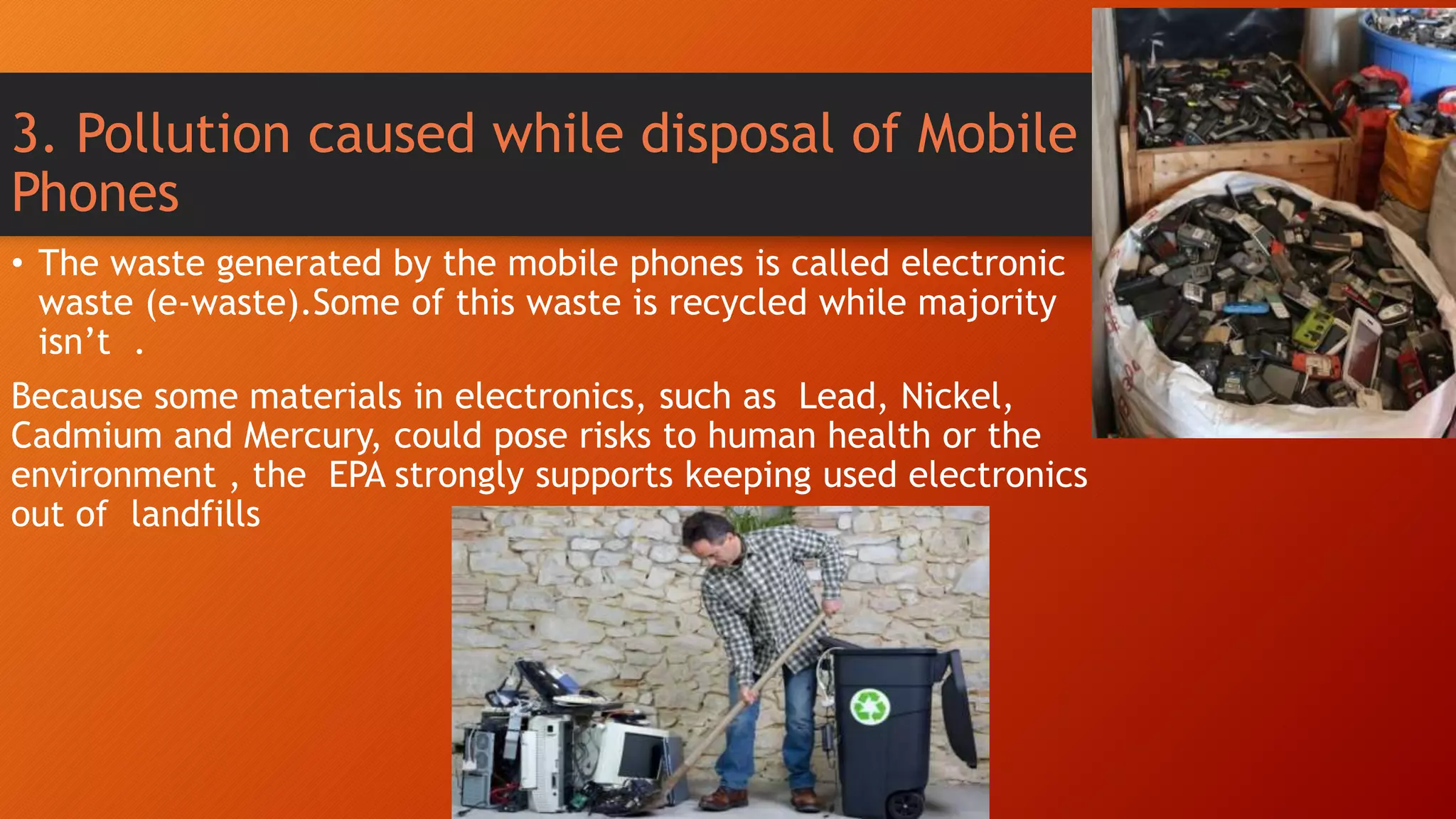 Mobile Phones and its impact on environment | PPTX