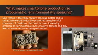 Mobile Phones and its impact on environment | PPTX
