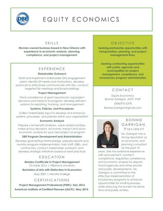 Equity Economics Introduction | PDF