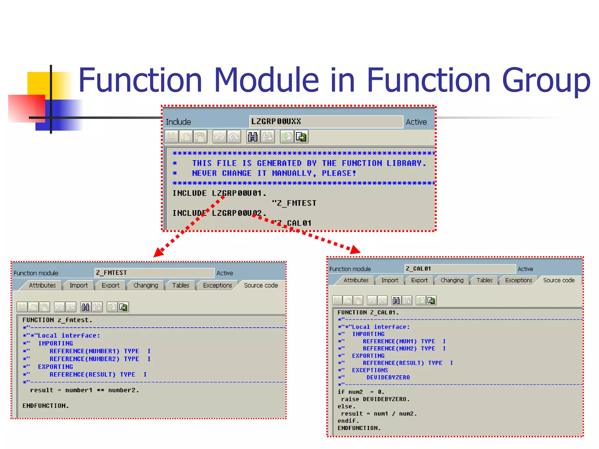 Modularization And Catch Statement Ppt