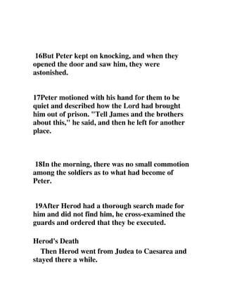 HUMOR IN ACTS CHAPTER 12 | PDF