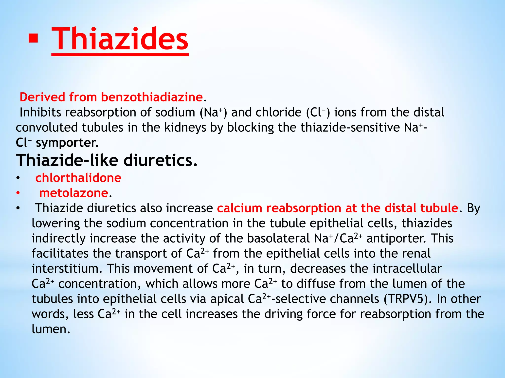 Diuretics-Mechanism of action,Diuretic Types and Adverse effects,Drug ...