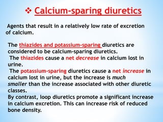 Diuretics-Mechanism of action,Diuretic Types and Adverse effects,Drug ...
