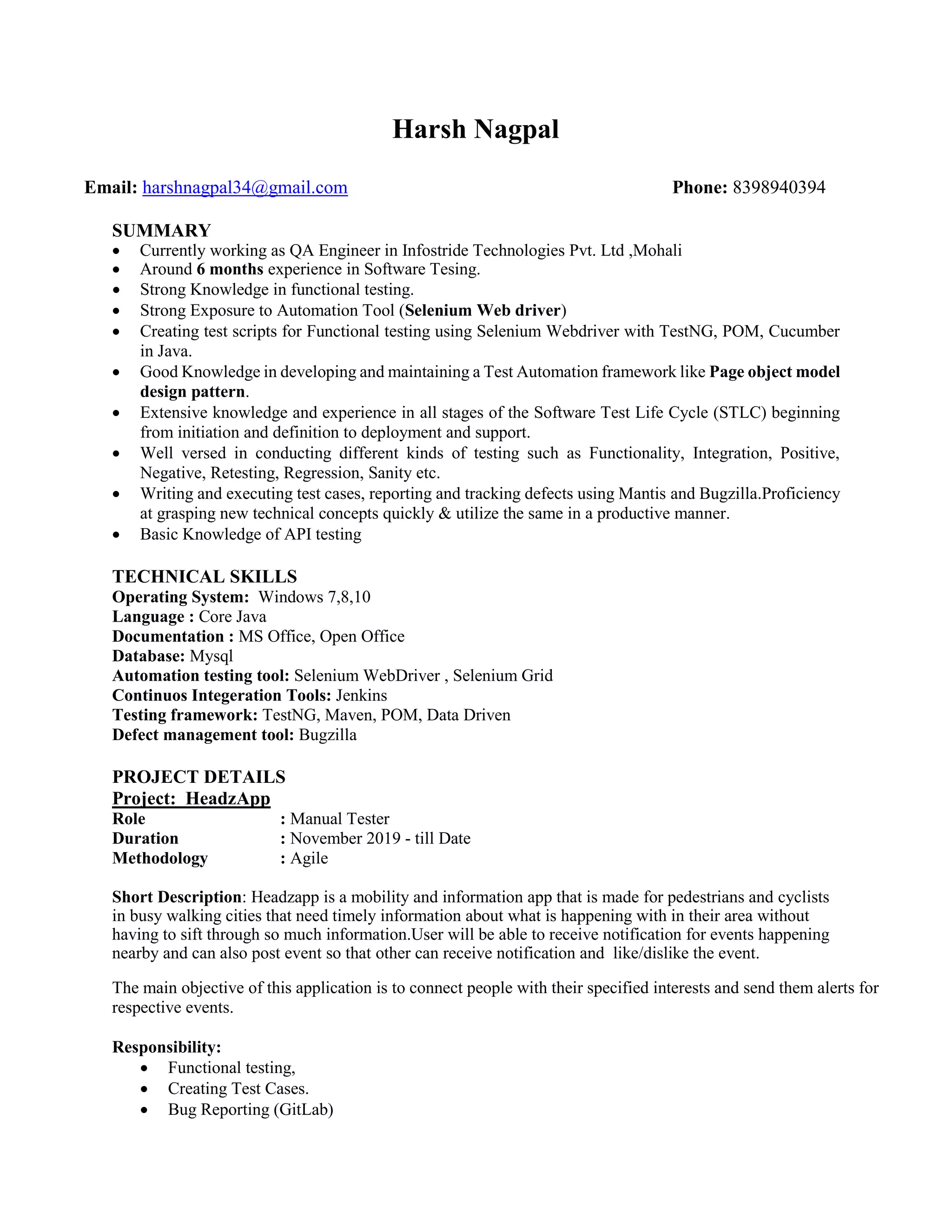 Resume | PDF