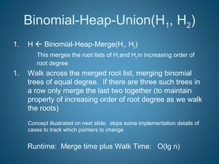 Binomial Heaps | PPT