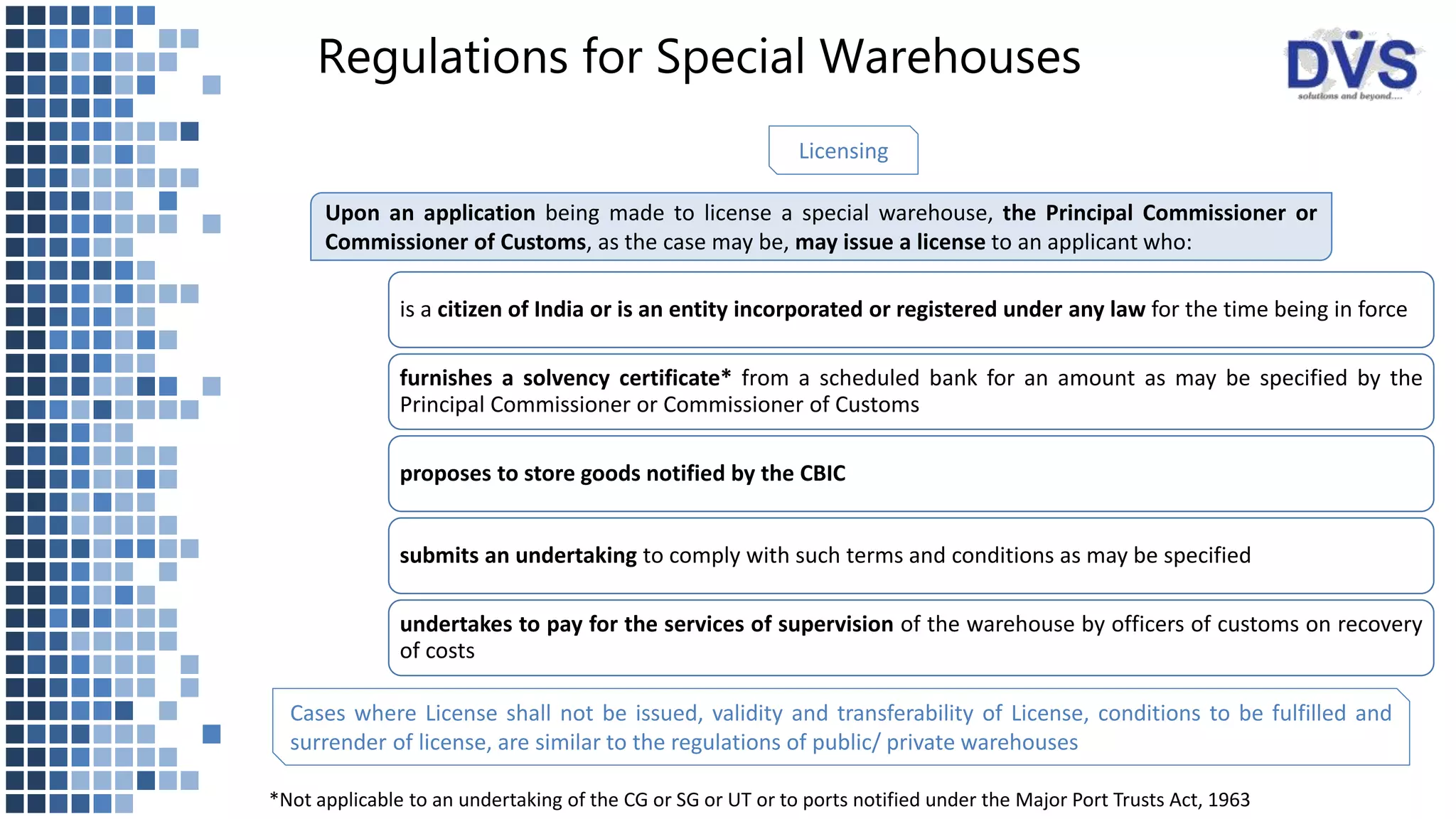 Provisions related to warehousing under customs duty | PPTX