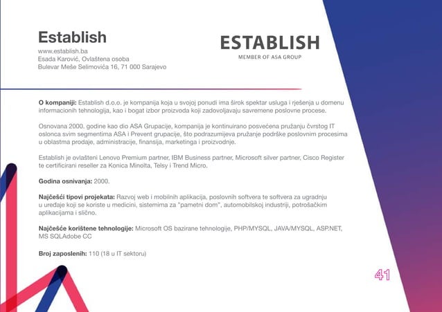 Alijansa profil kompanija 2019 prezentacija | PPT