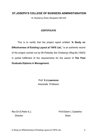 Project Report TAFE final | PDF