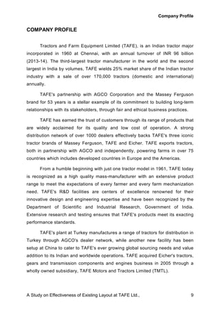 Project Report TAFE final | PDF