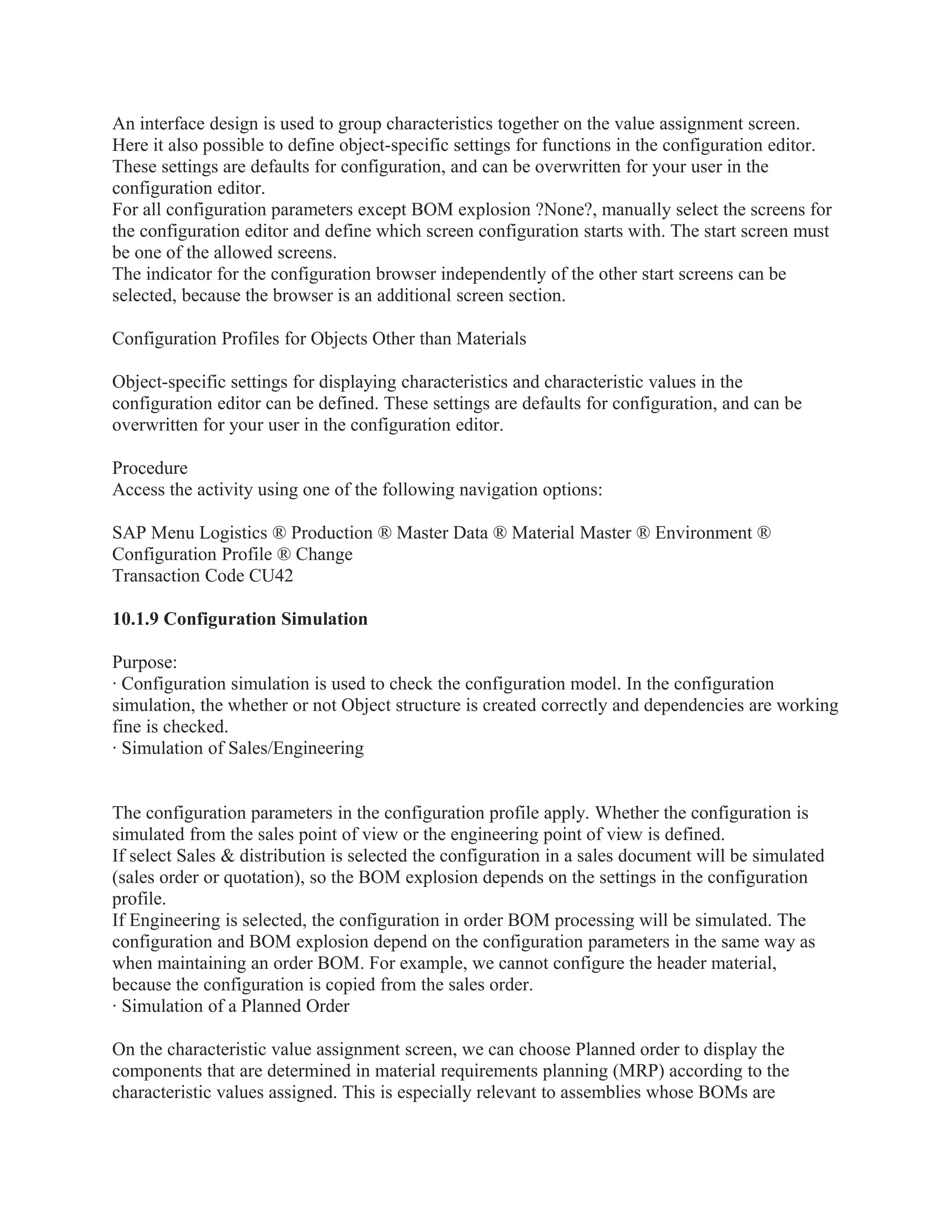 sap variant-configuration | DOC | Programming Languages | Computing