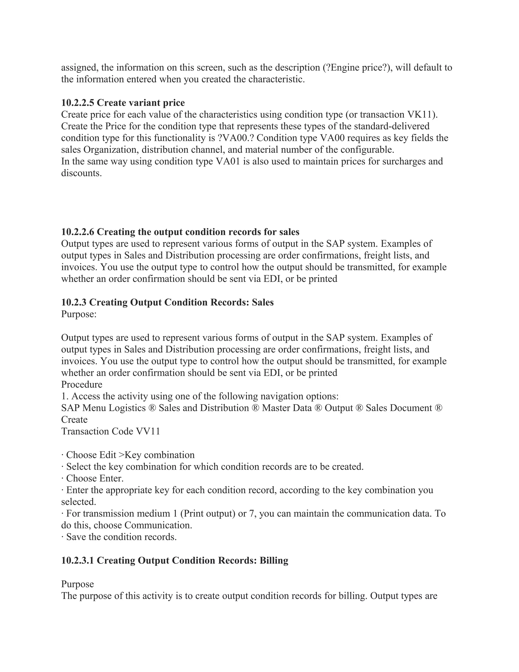 sap variant-configuration | DOC | Programming Languages | Computing