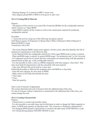 sap variant-configuration | DOC | Programming Languages | Computing