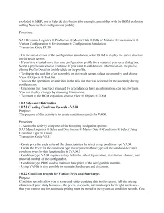 sap variant-configuration | DOC | Programming Languages | Computing