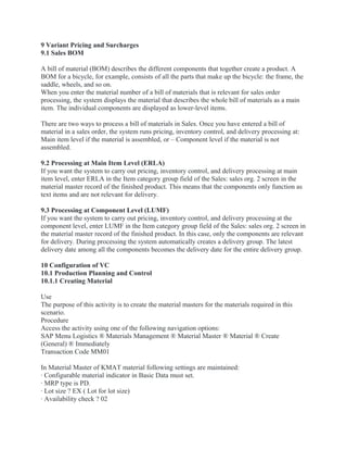 sap variant-configuration | DOC | Programming Languages | Computing