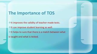158441811-Table-of-Specifications-TOS.ppt
