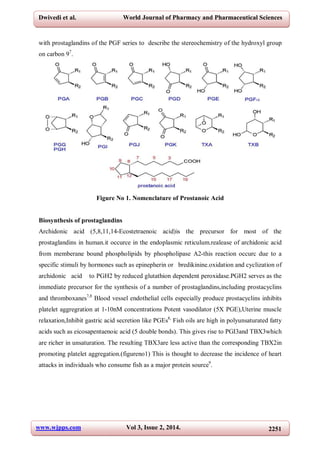 SYSTEMATIC REVIEW OF THE ROLE OF PROSTAGLANDINS | PDF