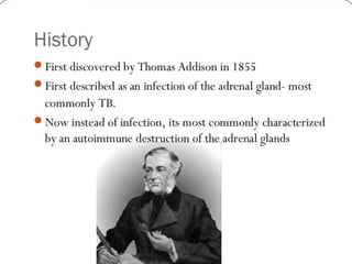 addison's disease ppt by ankita patel | PPTX
