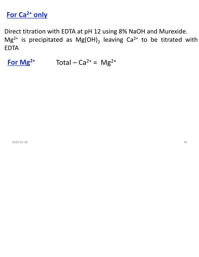 Complexometry titration | PDF