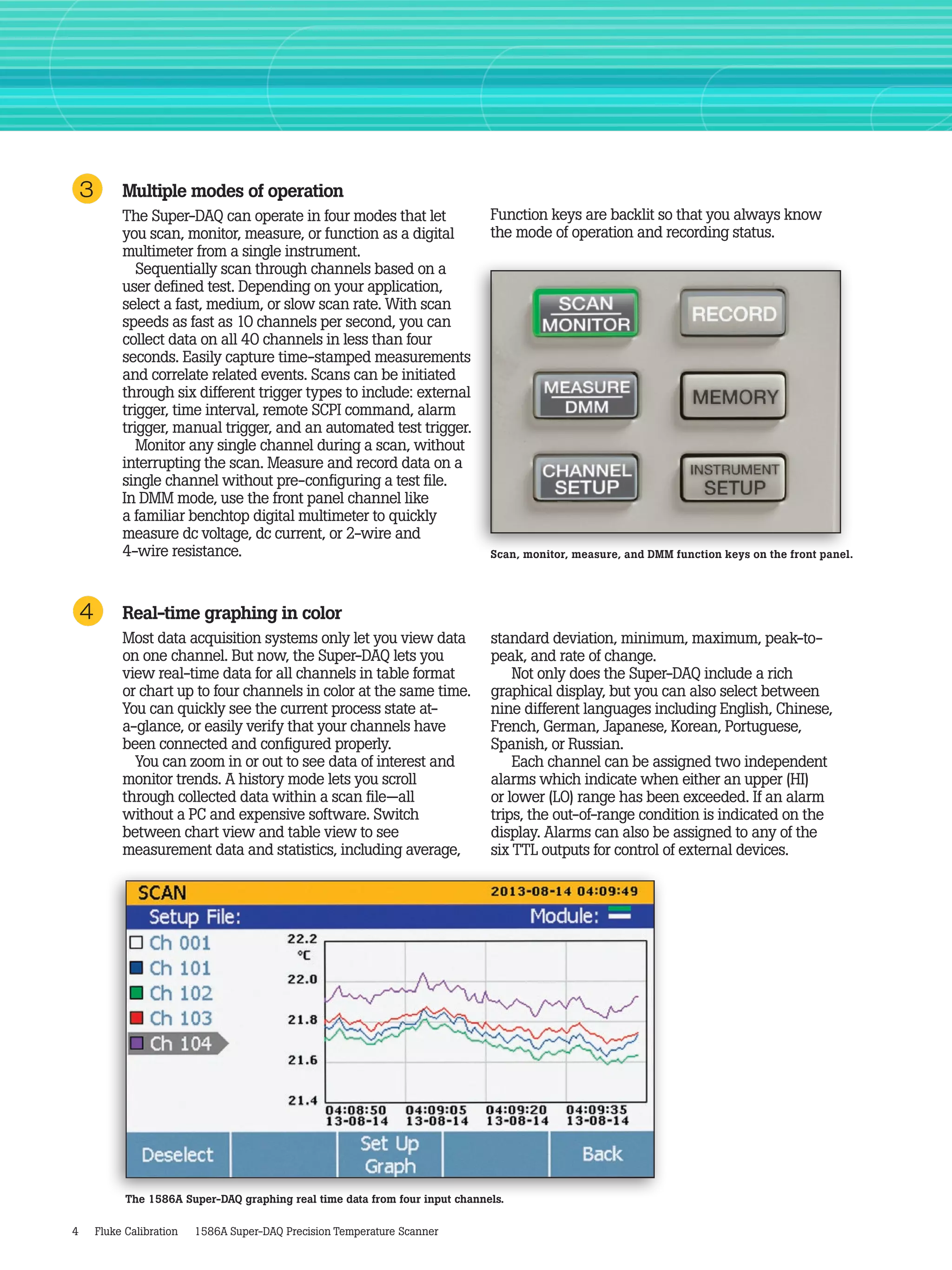 Precision Temperature Scanner - the 1586A Super DAQ by Fluke ...