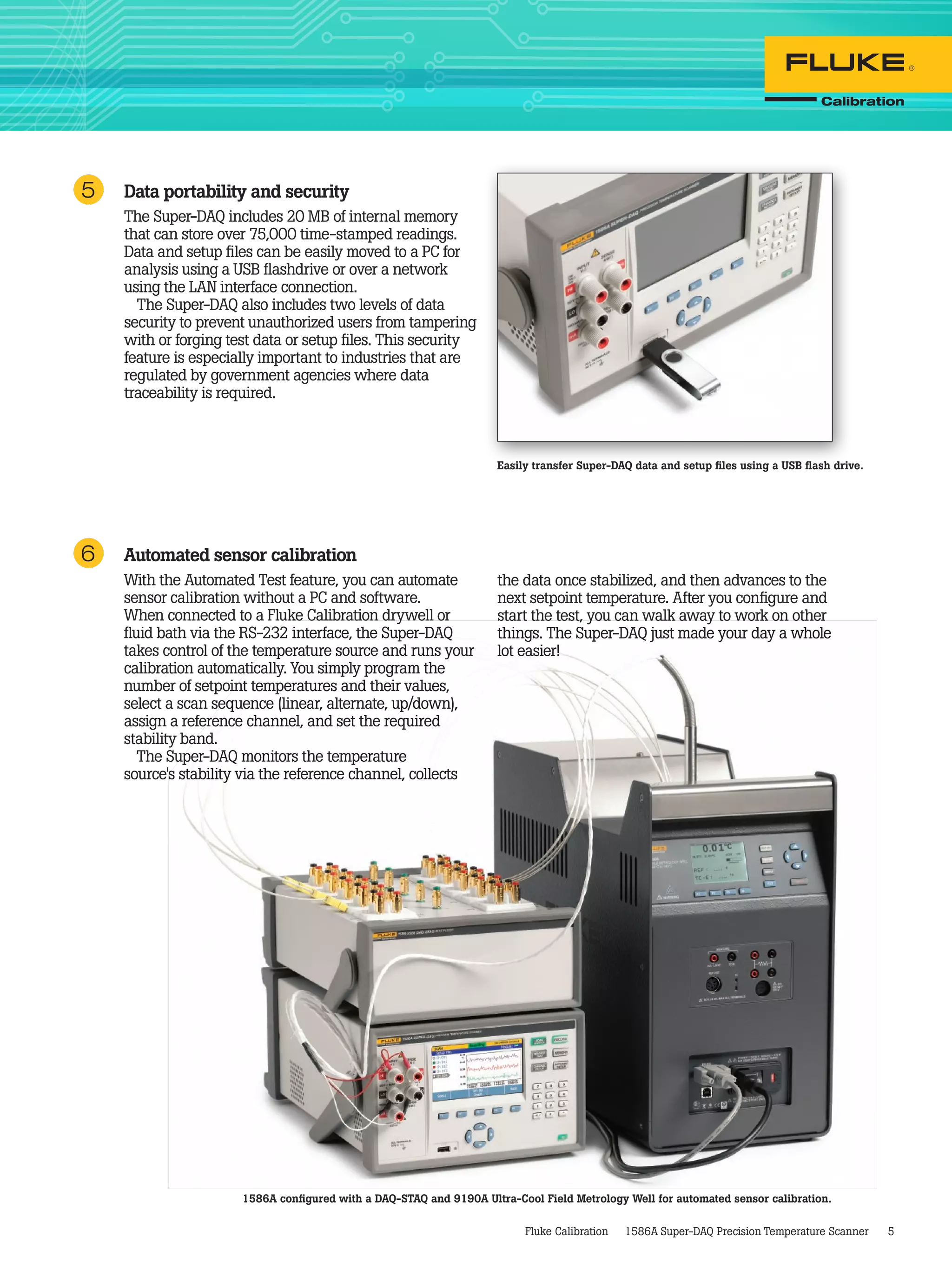 Precision Temperature Scanner - the 1586A Super DAQ by Fluke ...