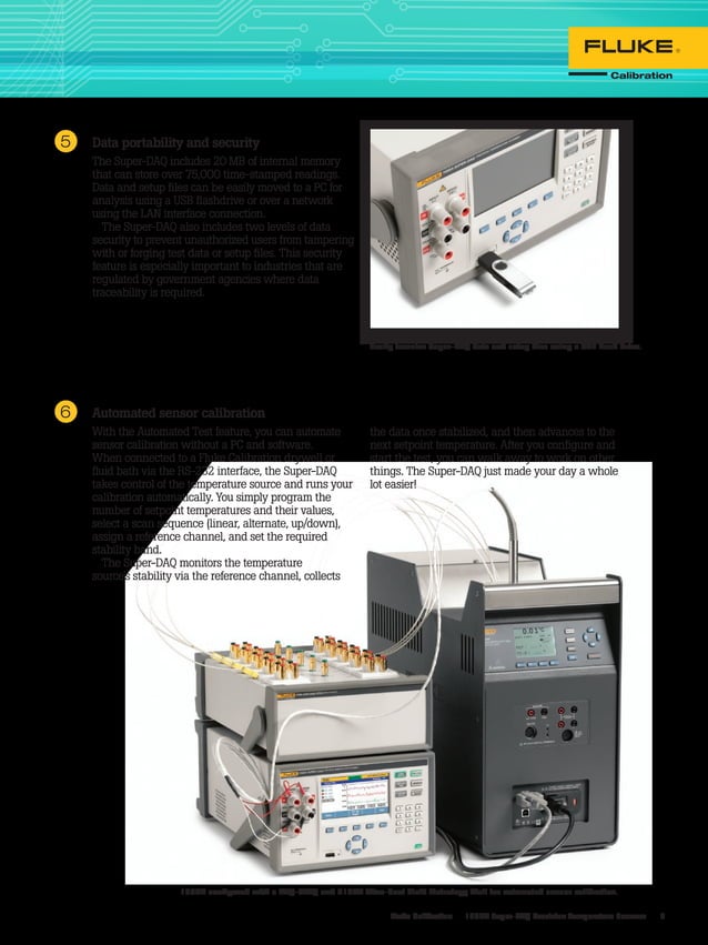 Precision Temperature Scanner - the 1586A Super DAQ by Fluke ...