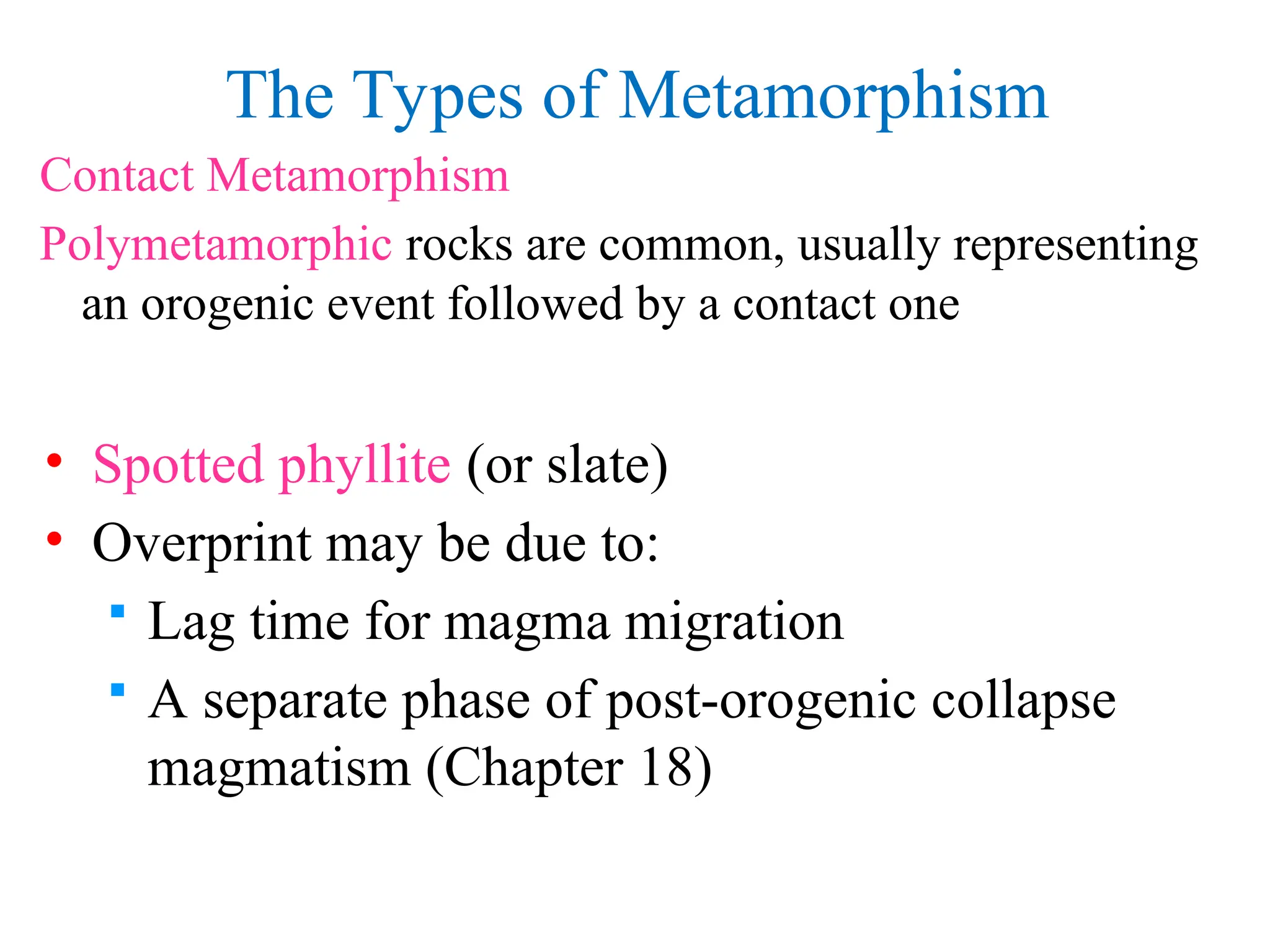 introduction of Metamorphism with examples.ppt