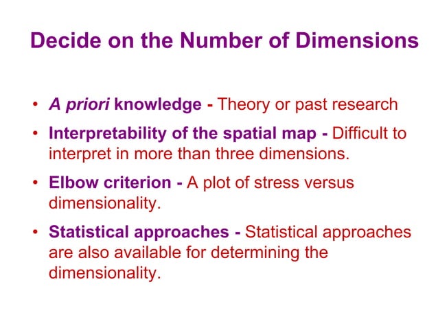 Multidimensional scalling | PPTX | Oral care | Personal Care