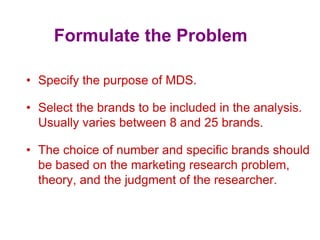Multidimensional scalling | PPTX