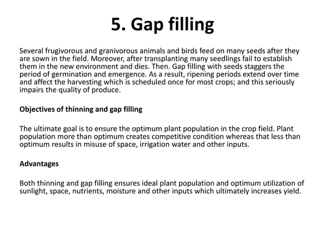 Sowing Methods Pptx Agriculture Industries