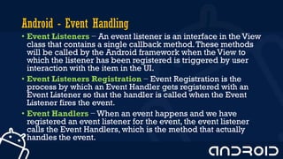 Mobile Application Development | PPT