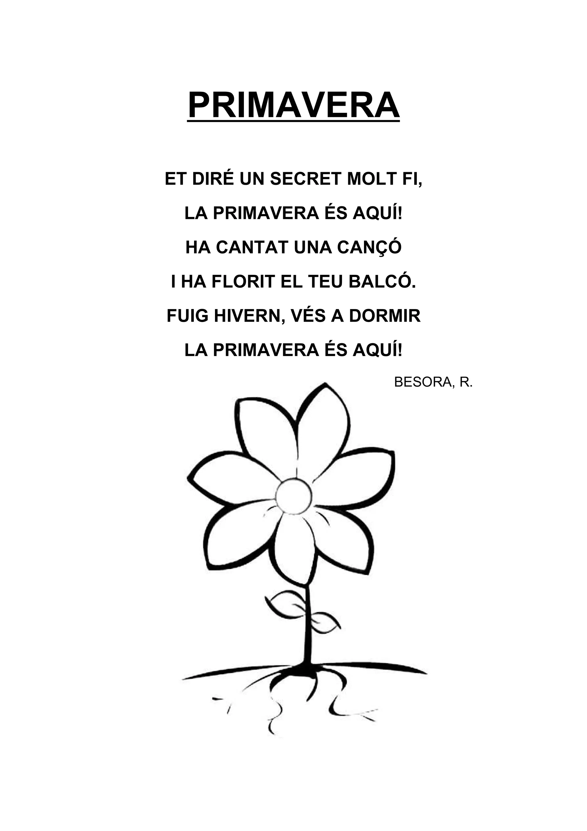 poema primavera | PDF
