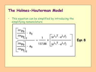 Radiogenic isotopes geochronology presentation.ppt