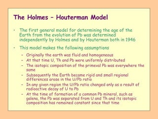 Radiogenic isotopes geochronology presentation.ppt