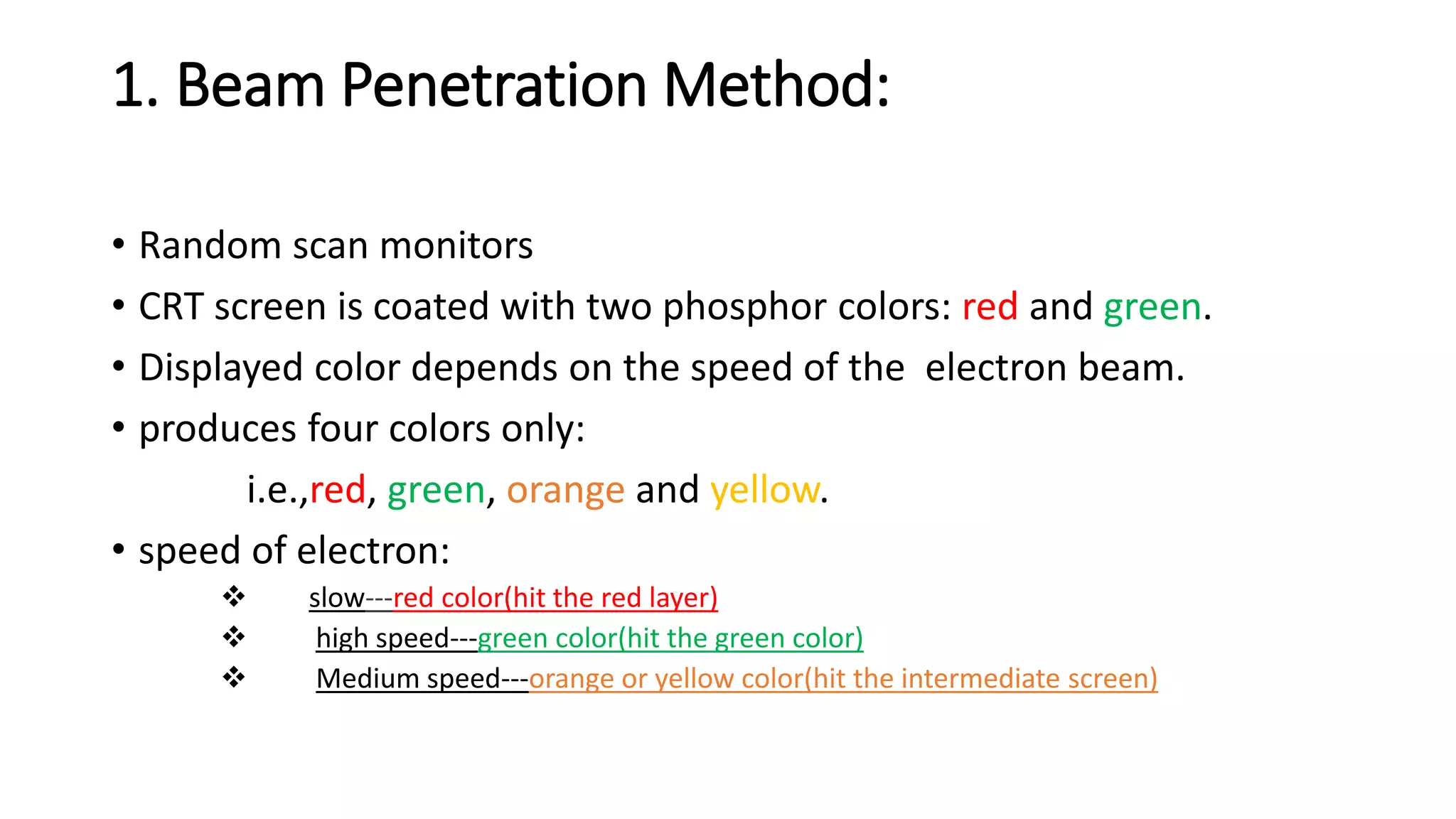 COLOR CRT MONITORS IN COMPUTER GRAPHICS | PDF