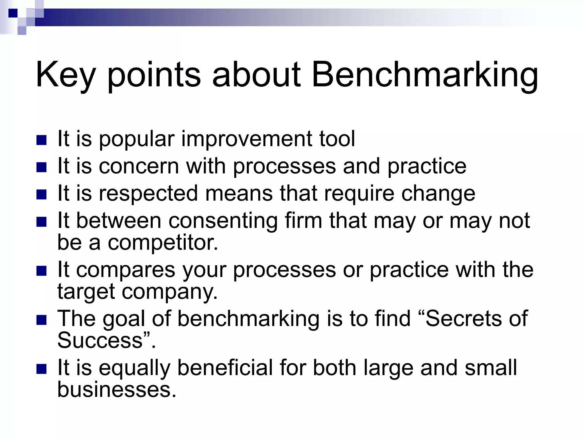 Benchmarking.ppt