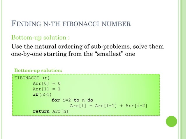 dynamic-programming | PPT