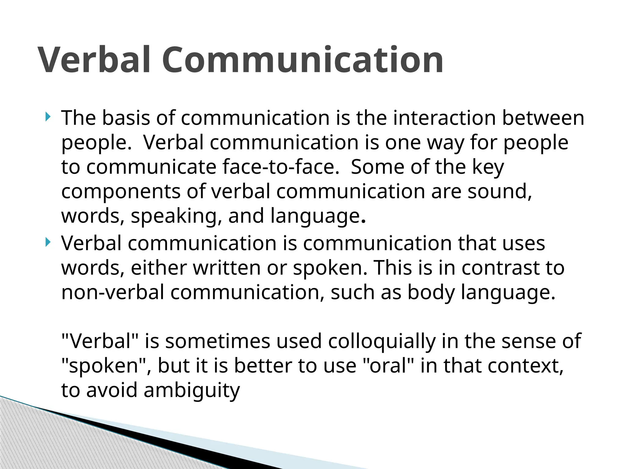 Verbal-and-Non verbal-communication.ppt.share | PPT