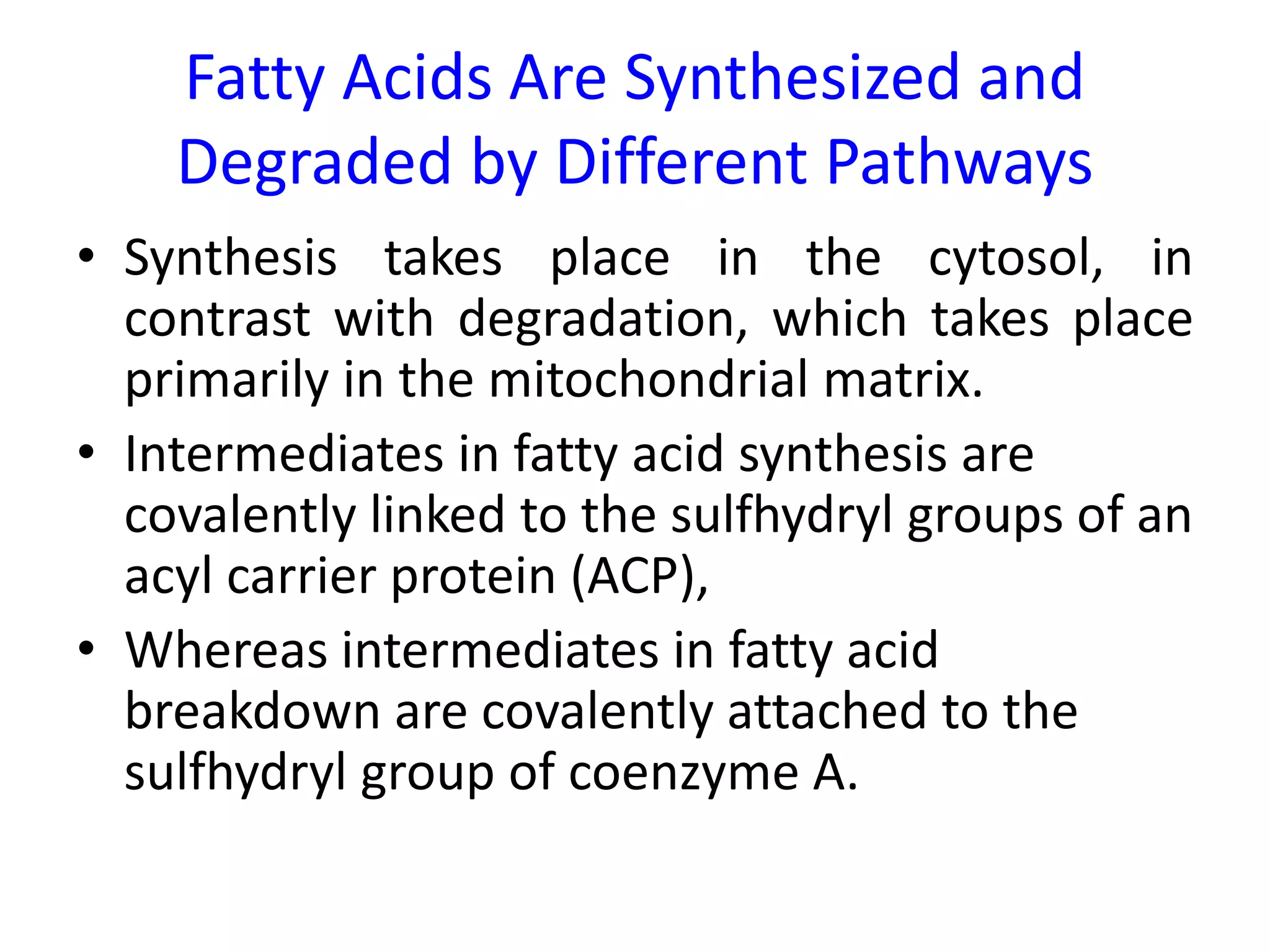fatty-acid-metabolism | PPTX
