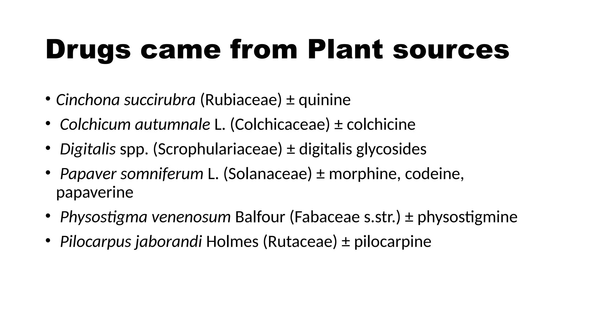 Pharmacology for Natural Product Drug Discovery | PPT
